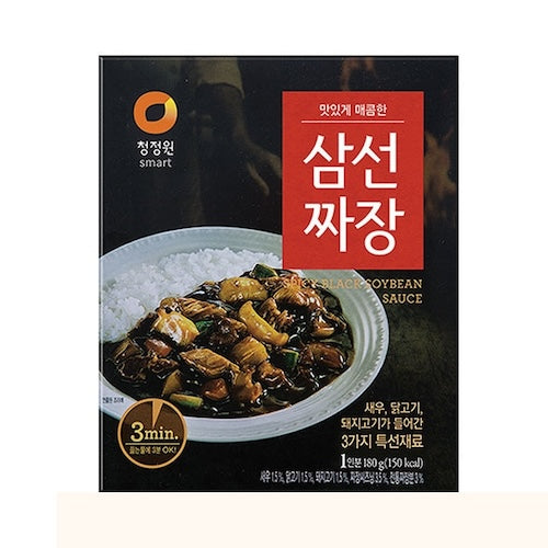 Spicy Seafood Jajang (Black Bean Sauce) 180g – hanpoom