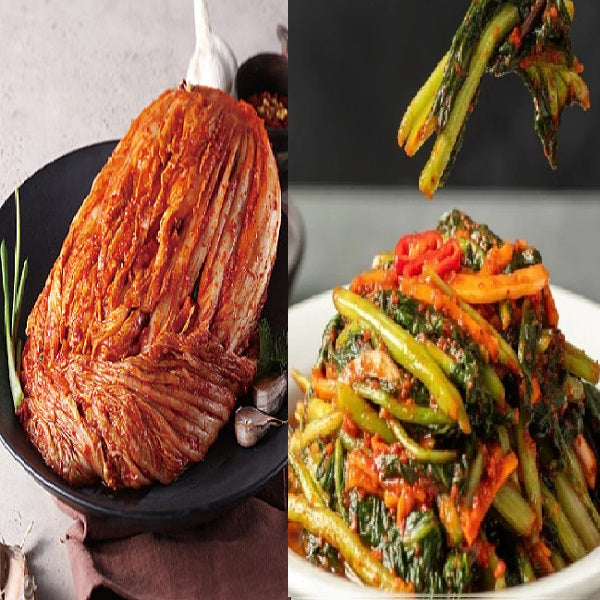 [찬우물김치] 포기김치 3kg + 열무김치 2kg – hanpoom