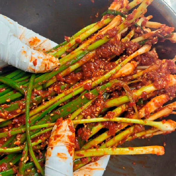 [통영 덕이네] 직접 재배해서 만드는 쪽파김치 1kg – hanpoom