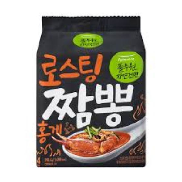 [Pulmuone] Roasted Jjamppong with Red Crab 100g (1 Pack) – hanpoom