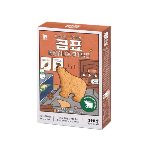 [곰표] 통밀 시나몬 쿠키믹스 200g – hanpoom