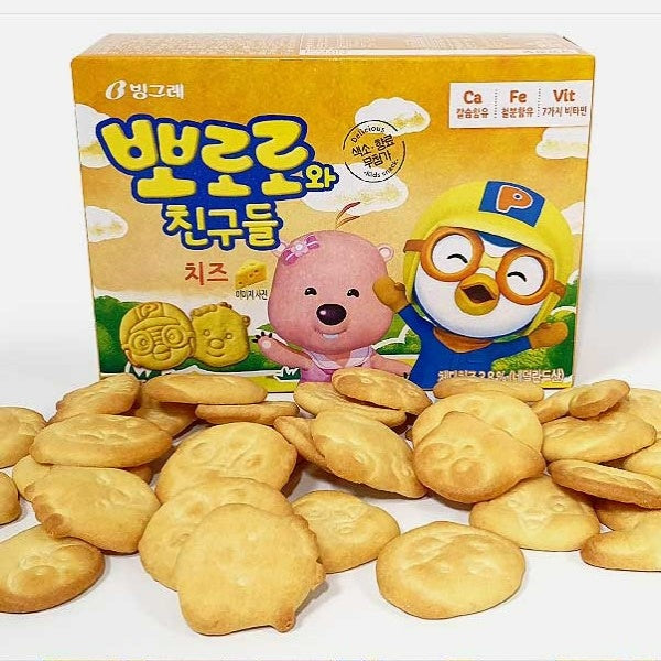 뽀로로와 친구들 비스킷 치즈 65g Hanpoom